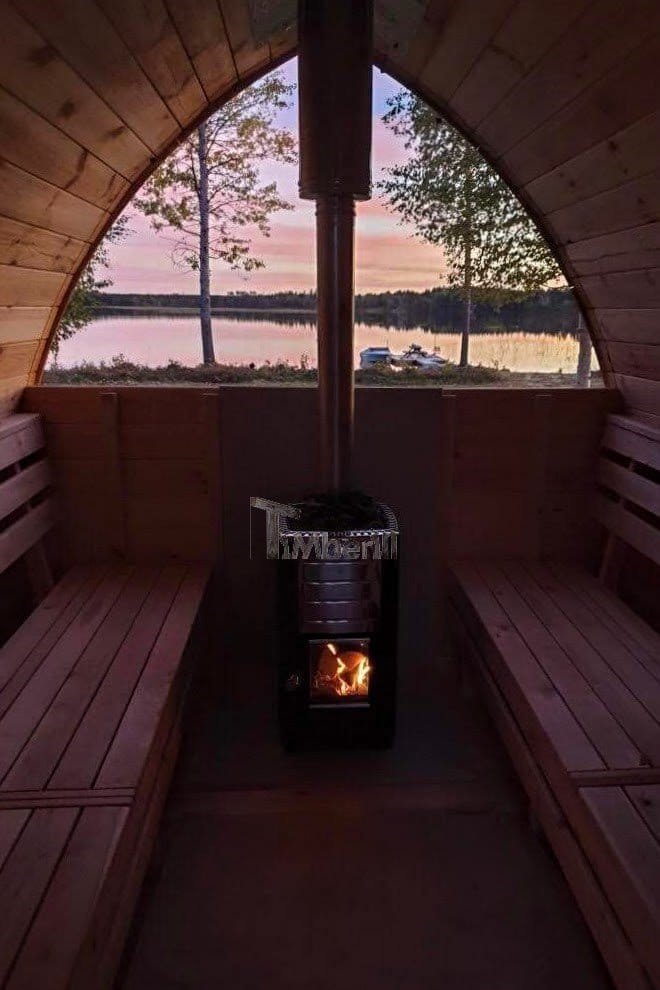 Utomhus bastu vedeldad eller elektrisk byggsats [UPDATED]