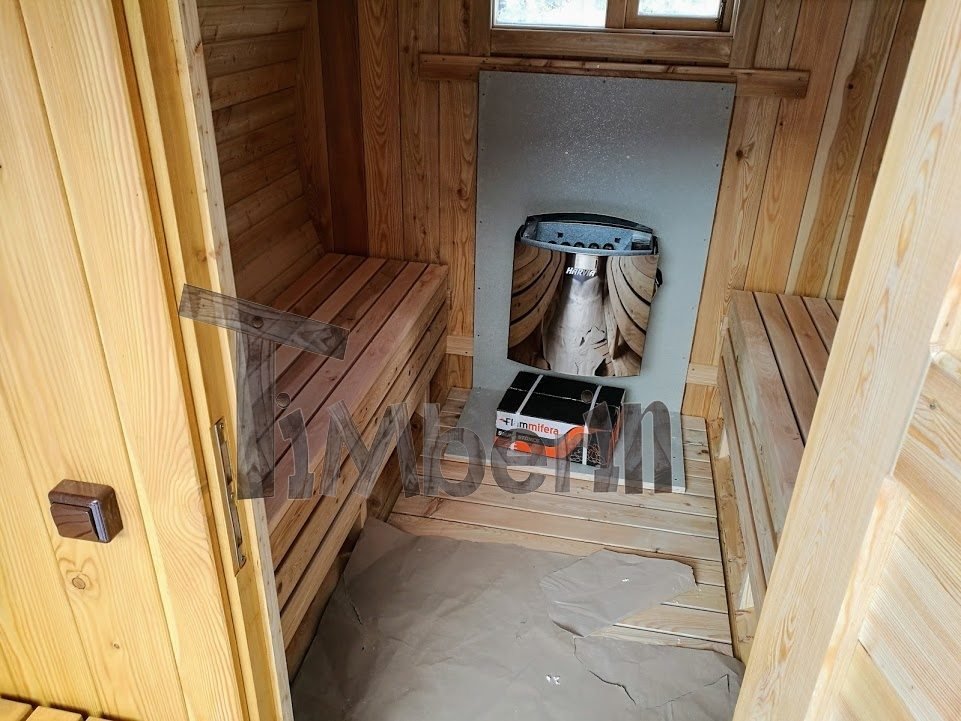 Vedeldad elektrisk bastu rund [UPDATED] - TimberIN