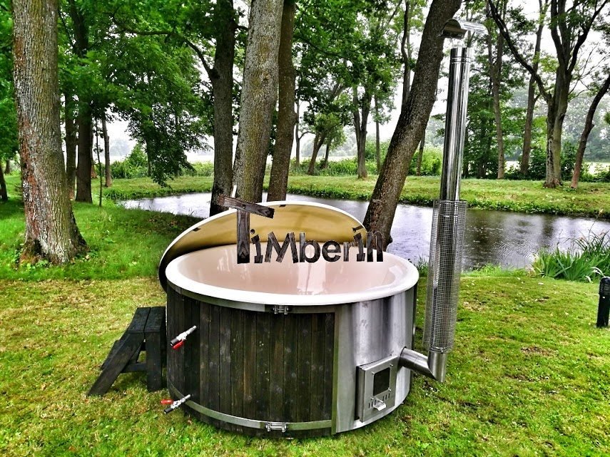 Vedeldad badtunna glasfiber med massage bubblor [UPDATED] - TimberIN